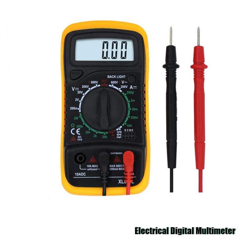 LCD Digital Multi Tester Multimeter Electrical Tester Multitester ...