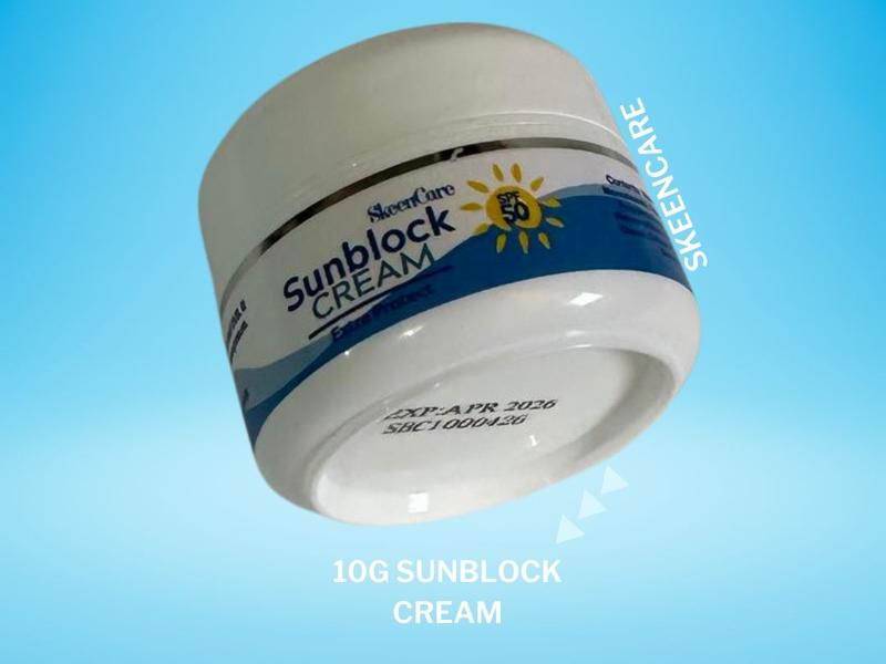 Sunblock Cream SPF 45 10g Extra protect Facial Peeling - TikTok Shop ...