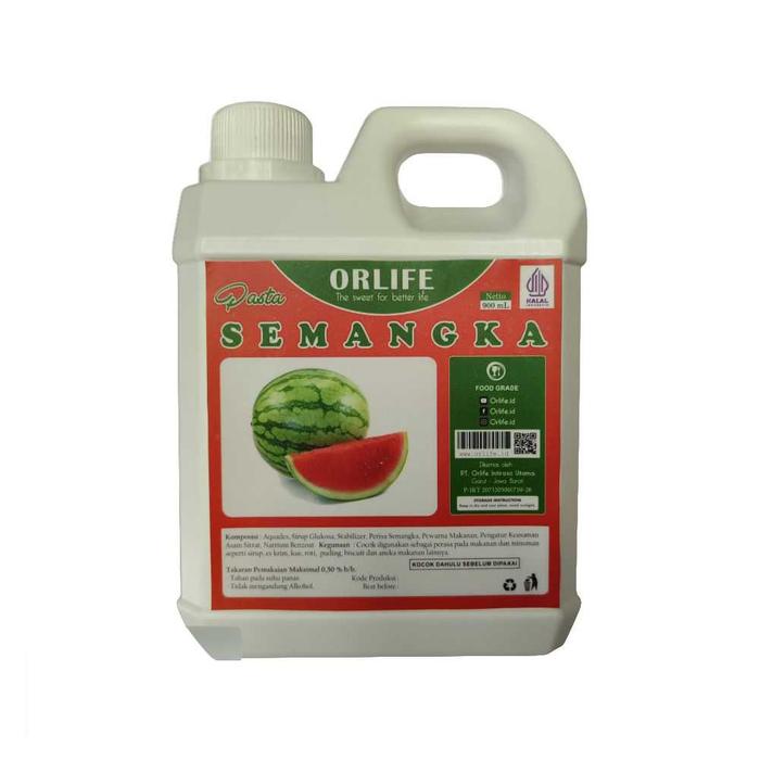 Jual Perisa Pasta Rasa Semangka 1 Kg Orlife - Kab. Garut - Orlife ...