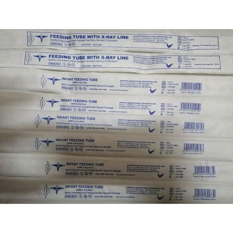 (10PCS)INFANT FEEDING TUBE SIZE 05FG/06FG/08FG/10FG - TikTok Shop Malaysia