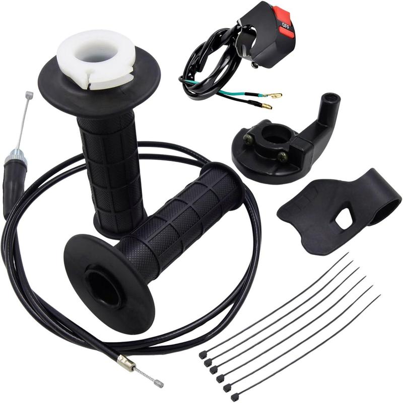 Mini Bike Throttle Assembly Throttle Cable Compatible with 50cc 90cc ...