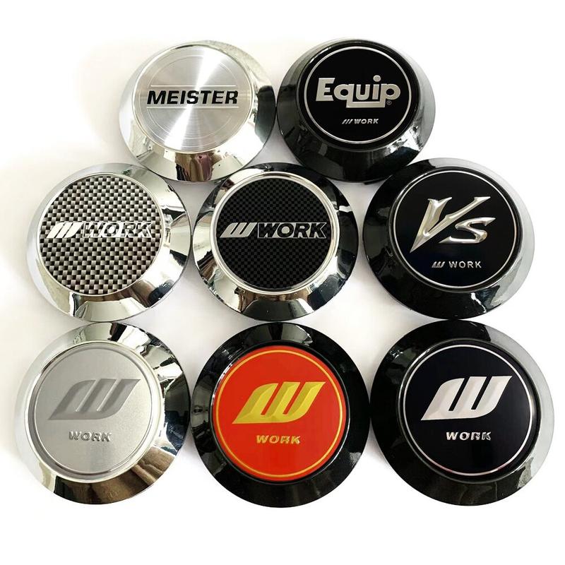 NEW 4PC 70MM WOR center caps Equip Work Car Wheel Centre Sport - TikTok ...