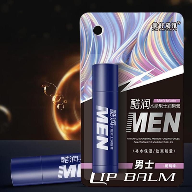 4 Colors Men's Lip Balm Lip Tint Moisturizing Longlasting Li - TikTok ...