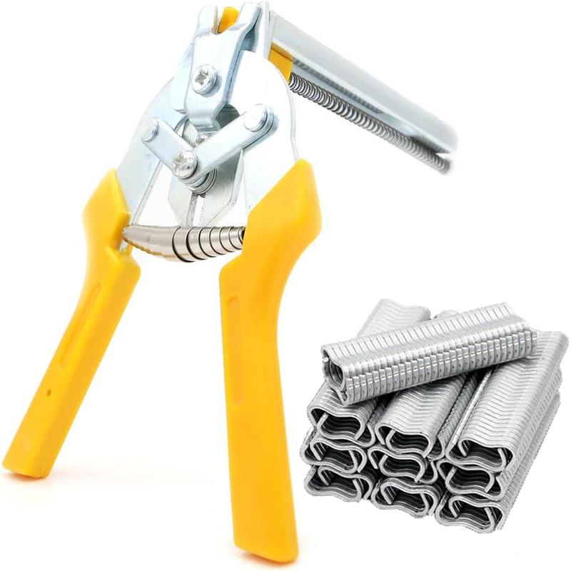 Type M Hog Nail Ring Pliers Kit with 2400pcs M Clips for Fence - TikTok ...