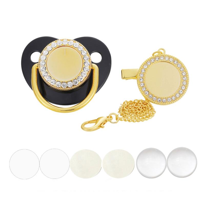 d973 Thermal Transfer Printing Baby Pacifier DIY Rhinestones - TikTok ...