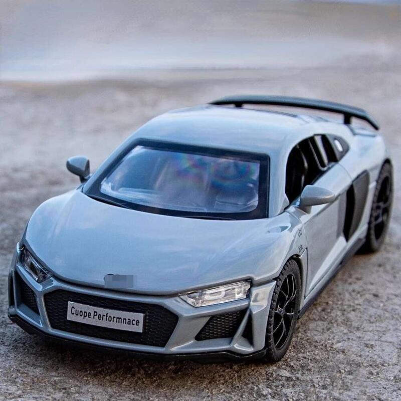 1:32 AUDI R8 Sports Car Alloy Model Metal Diecast Scale Vehicles ...