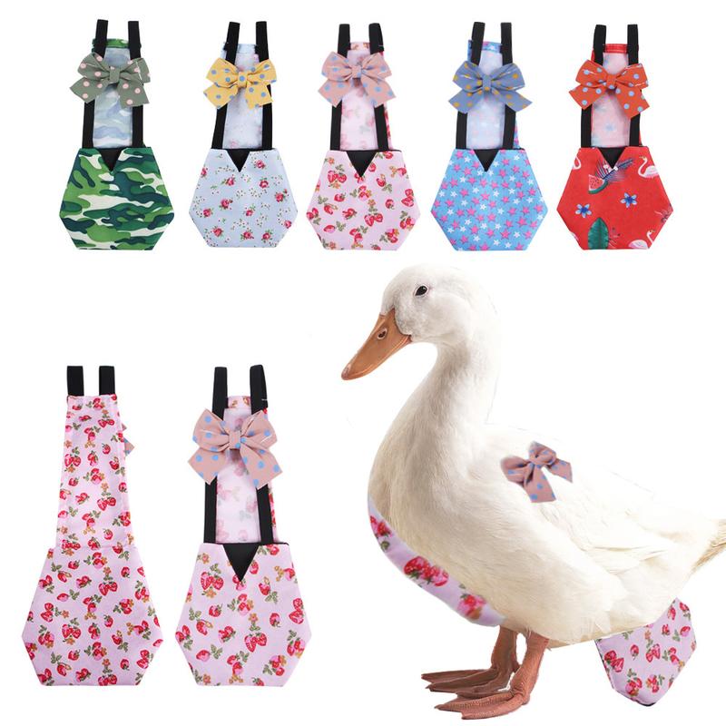 Pet Chicken Diapers with Charming Bows – Waterproof & Absorbent ...