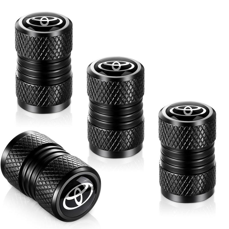 4Pieces Black Car Wheel Valve Stem Caps,with Toyota Vios Yaris - TikTok ...