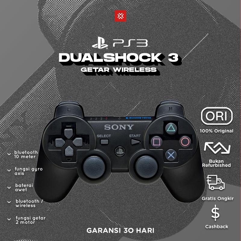 Stik PS3 Joystick Original Pabrik Wireless Premium Playstation - Shop ...