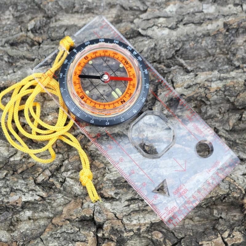 1 Pcs Portable Compass Multifunction Outdoor Camping Hiking Compass - TikTok Shop Singapore