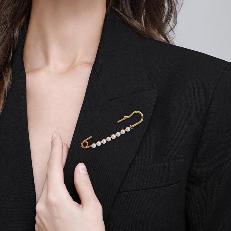 1Pc Vintage Delicate Brooch Pin Trendy Alloy Safety Pins Female ...