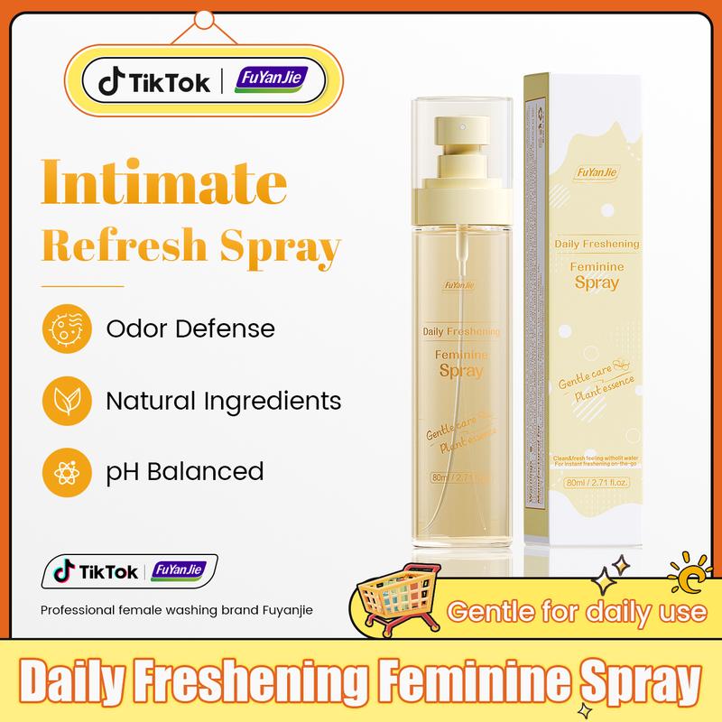 FuYanJie Intimate & Underarm Spray – Natural, No-Rinse, Odor - TikTok Shop