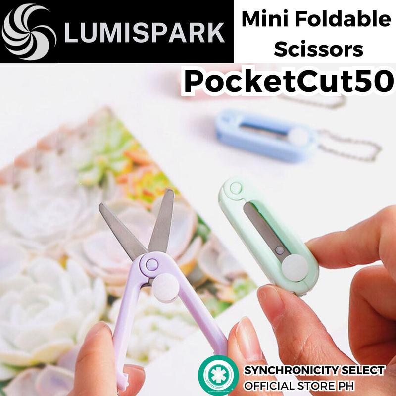 PocketCut50 Mini foldable Scissors Keychain Portable Scissor - TikTok ...