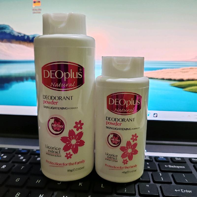 Deoplus Natural Deodorant Powder (Skin Lightening Formula)- PINK ...