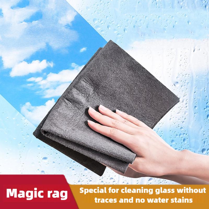 Magic rag special for glass cleaning thickened non-marking n - TikTok ...
