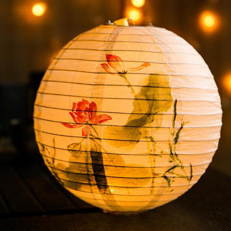 Neilittxi Chinese Hand Paper Lantern Retro Chinese Lantern Traditional ...