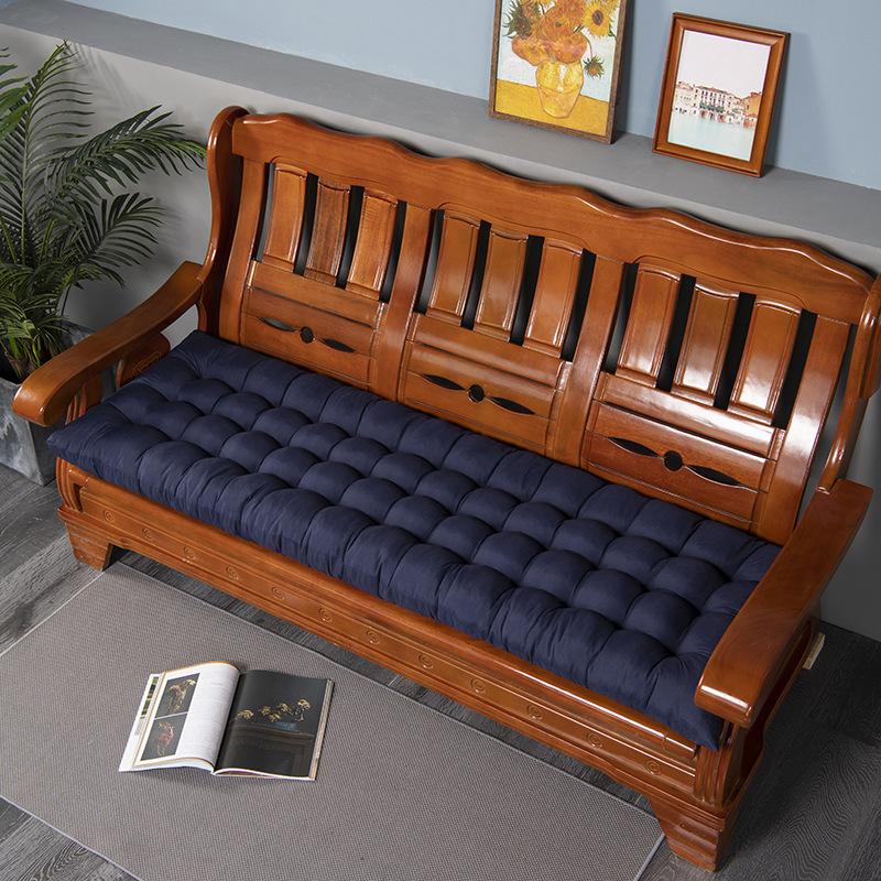 Kusyen sofa kayu kuno, universal untuk musim luruh, musim sejuk ...