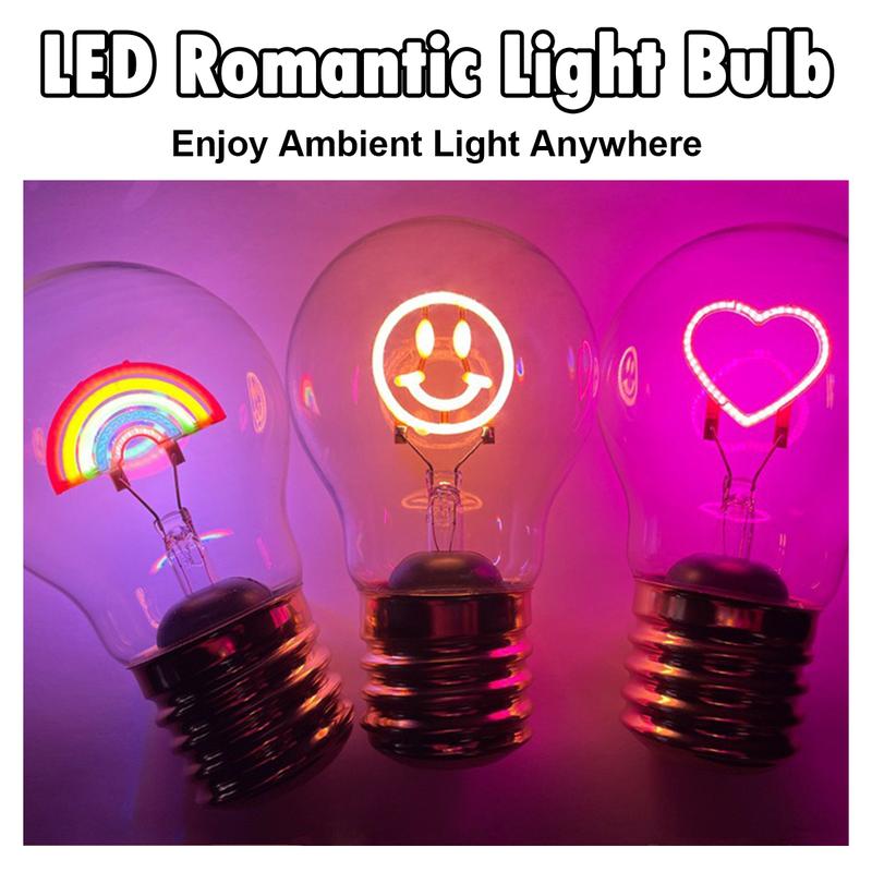 Fun Edison Creative Light Bulb 5V Love-shaped Usb Decorative - TikTok ...