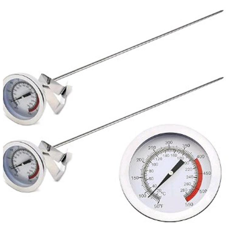 Termometer Mekanikal Minyak Menggoreng, Bahan Keluli Tahan Karat ...
