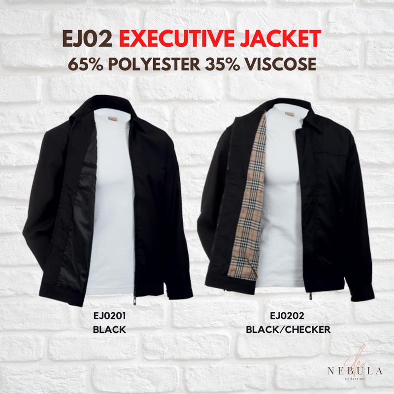 EJ02 Executive Corporate Jacket Black / Checker Jaket Korporat - TikTok ...