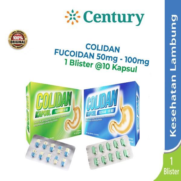 Jual Colidan Fucoidan 50 mg dan 100 mg (1 Blister ) - Suplemen untuk ...