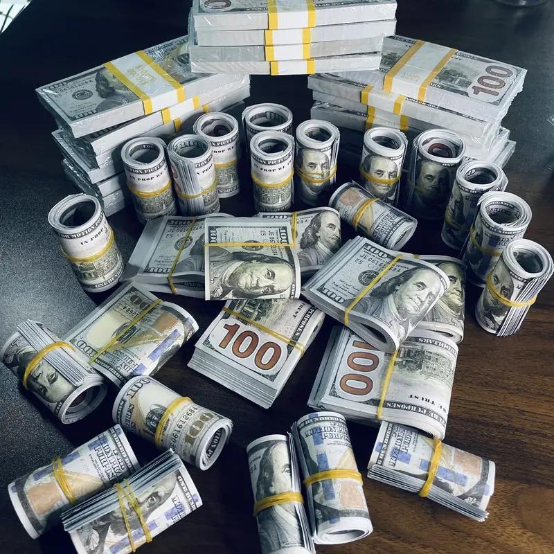 400 Pieces Of Movie Props Money - Realistic Replicas Of $100 - TikTok Shop