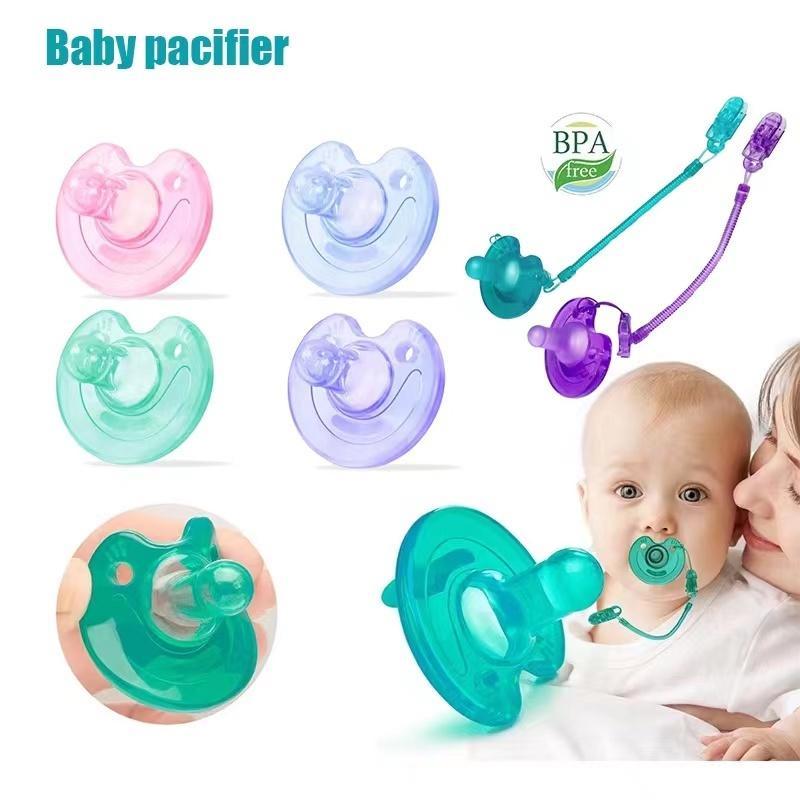 Pacifier Baru Lahir, Lembut untuk Mulut, Reka Bentuk Anti-Gas, - TikTok ...