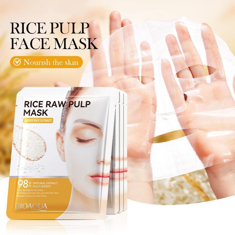 10pcs Rice Pulp Nourishing Brightening moisturizing and rejuvenating ...