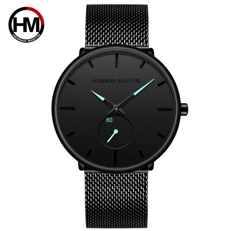 Jam Tangan Lelaki, HANNAH MARTIN, Fesyen Kasual Bergaya, Kalis - TikTok ...