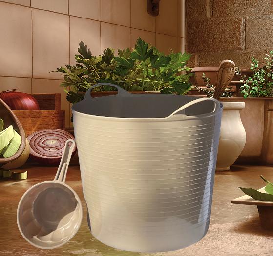 2 in 1 Sturdy Classy Mocha Color Timba and Tabo Set Household - TikTok ...