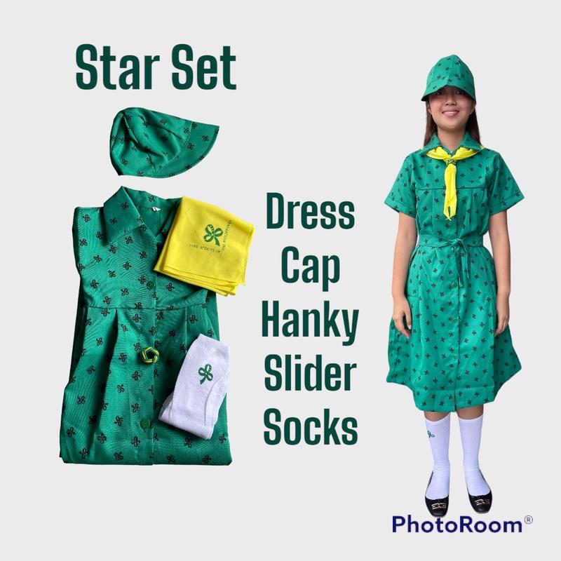 GIRL SCOUTS UNIFORM FOR ELEMENTARY COMPLETE SETS - TikTok Shop Philippines
