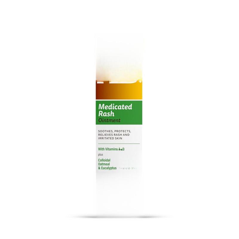 A+D Medicated Rash Ointment 1.5 oz– Relieves Rash & Skin Irritated Skin ...