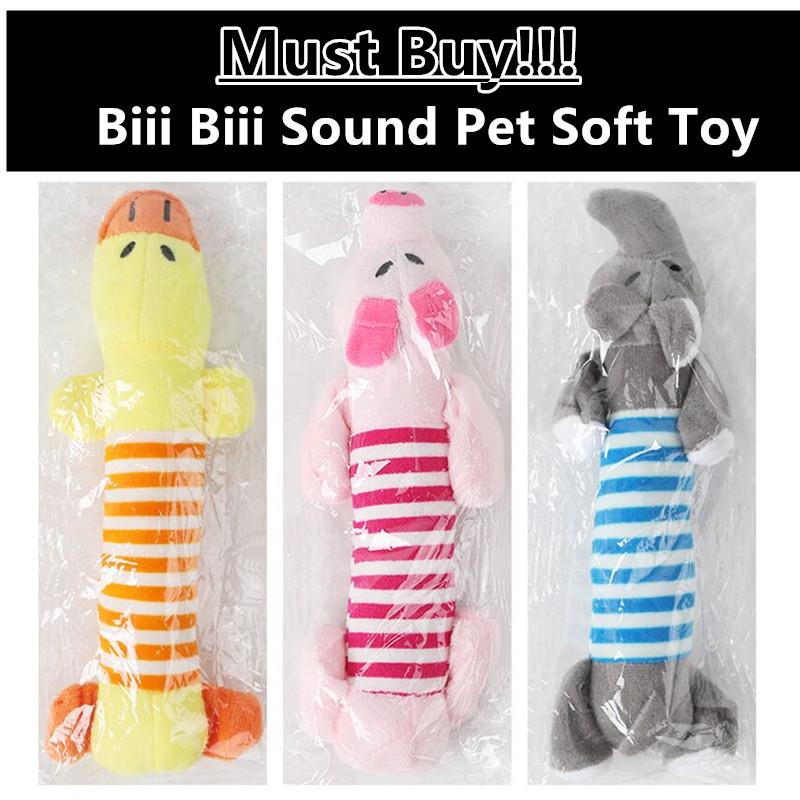 [MALAYSIA STOCK] Long Body Squeaker Soft Pet Toy Pillow With - TikTok ...