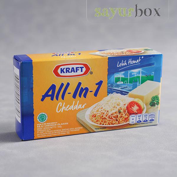 Kraft All In One Cheese 160 gram Sayurbox - Shop | Tokopedia