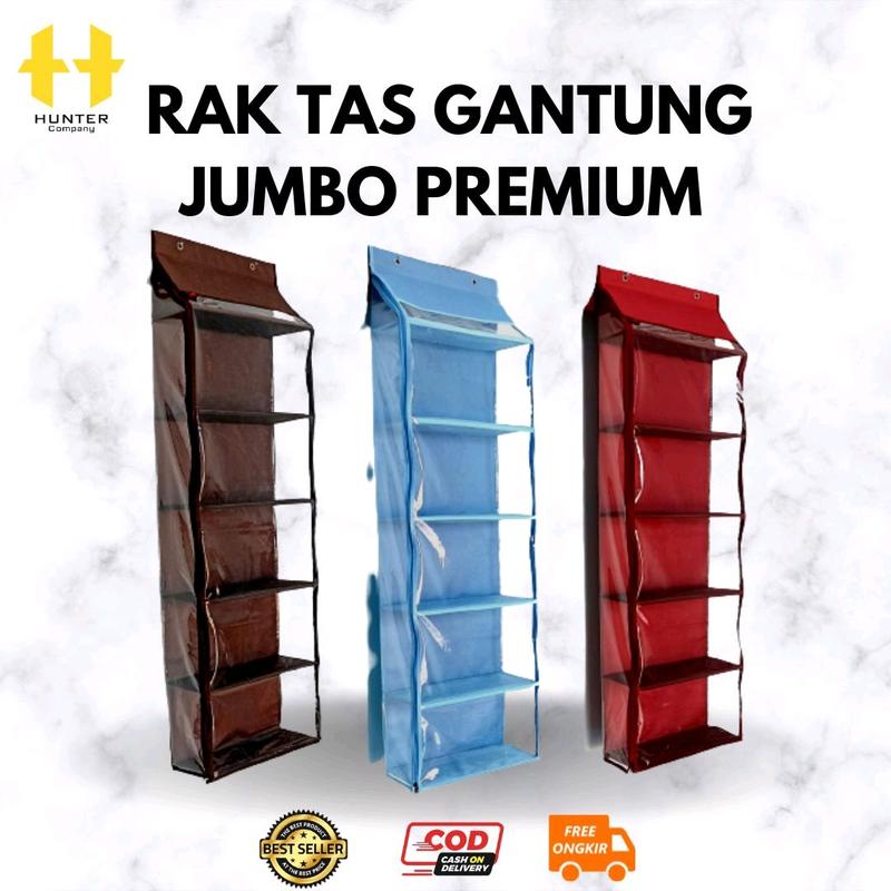 rak tas gantung premium jumbo bahan dinir D600 alas triplek Dapat ...