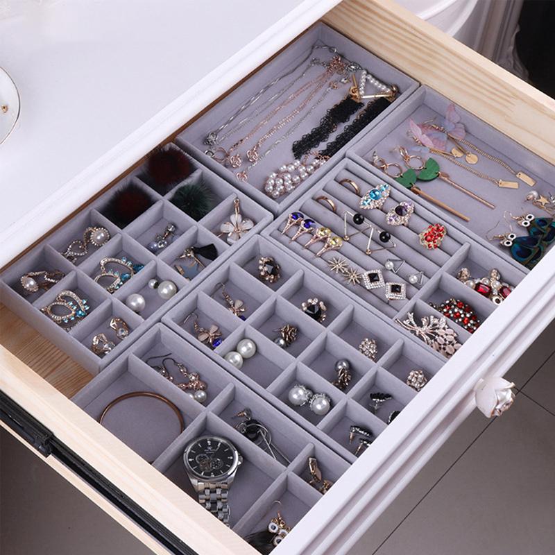 [MMG]Velvet Jewelry Display Holder Neckalce Bracelet Earring - TikTok ...