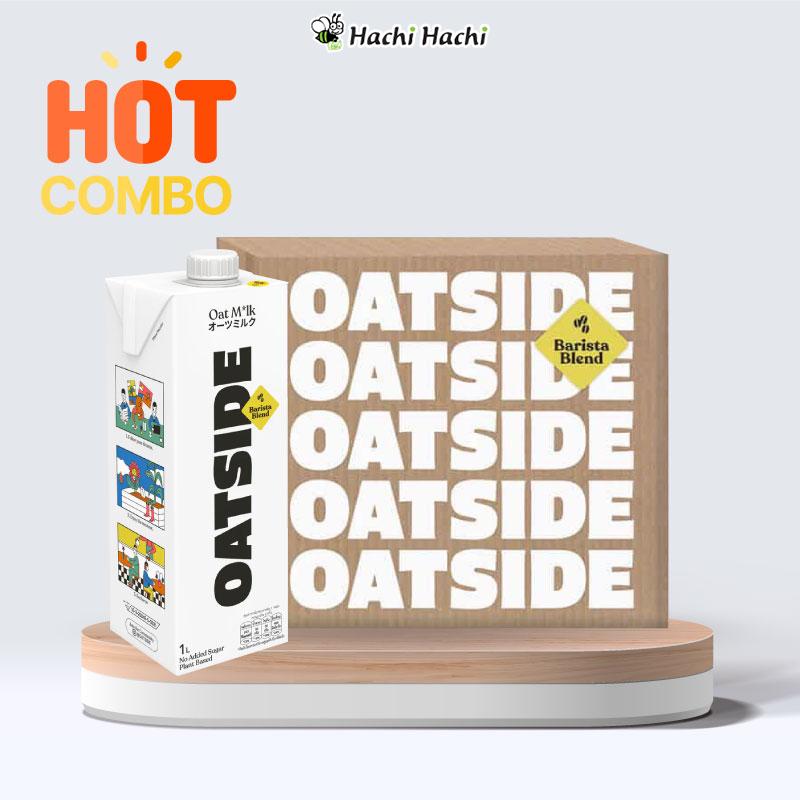 Combo 1 thùng 6 hộp Sữa yến mạch Oatside Barista Blend/ Socola - TikTok ...