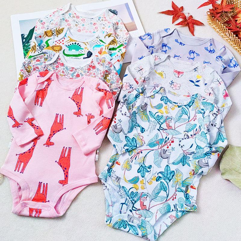 Baby Long Sleeve Cotton Class a Onesie Newborn One-Piece Bab - TikTok ...