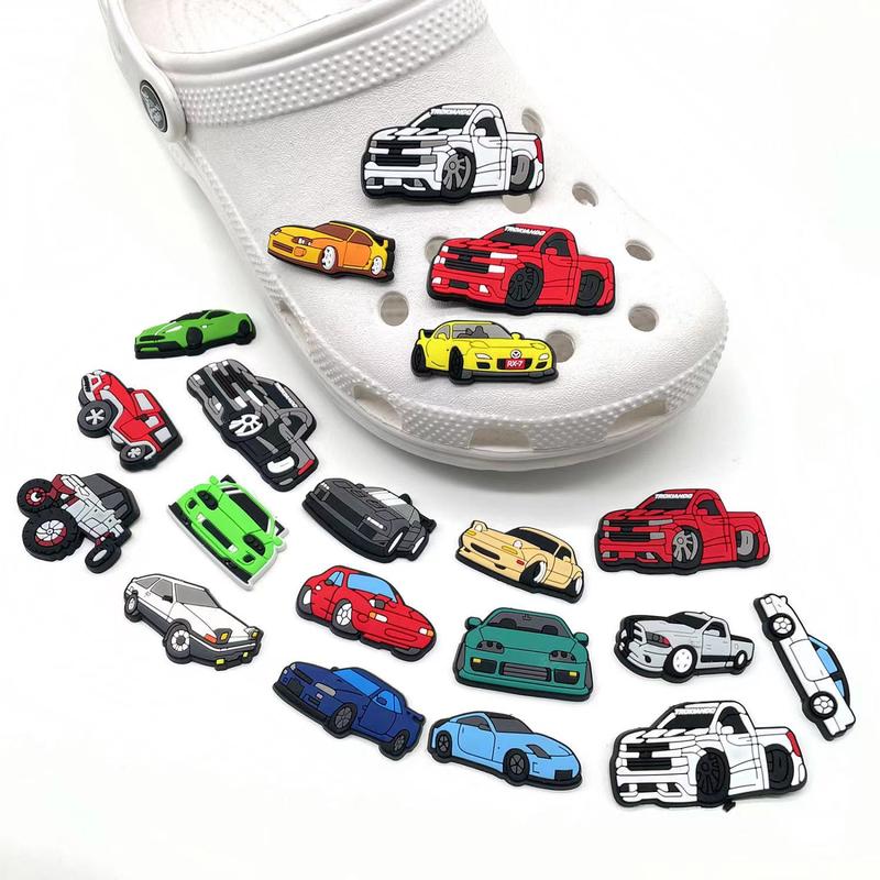 Jibbitz For Crocs Men Car Graffiti Series Design Shoe Charm Cool ...