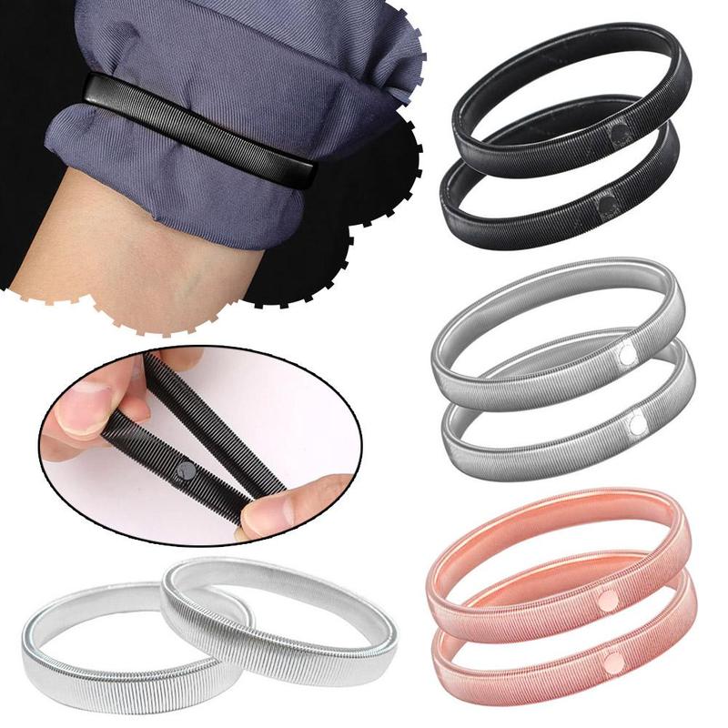 Elastic Non Slip Shirt Belt Cufflinks Sleeves Holder Arm Garter ...