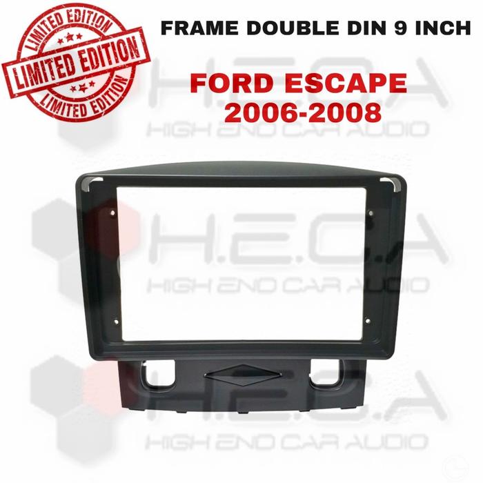 Jual Frame 9" Ford Escape 2006-2012 Double Din 9 Inch Android Head Unit ...