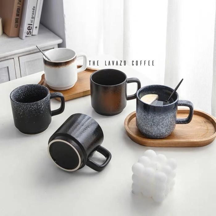 AESTHETIC JAP COFFEE TEA CERAMIC CUP HANDLE | Gelas Keramik Teh - Shop ...