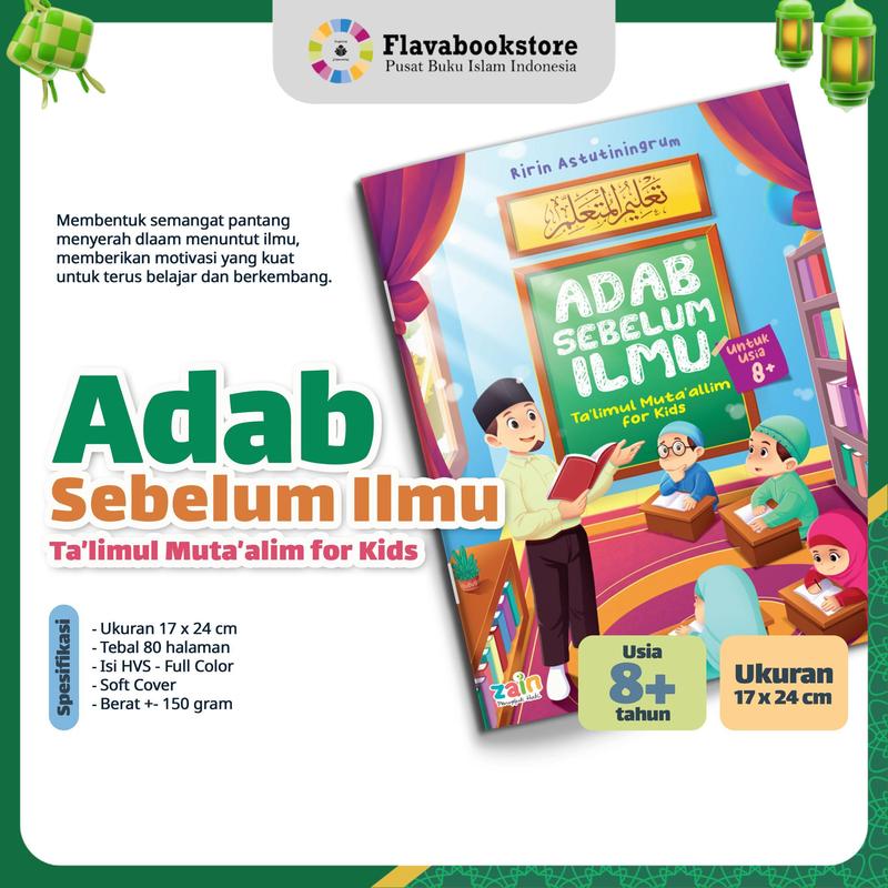 Adab Sebelum Ilmu Ta'limul Muta'alim for Kids - Shop | Tokopedia