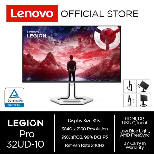 Promo Lenovo Monitor Legion Pro 32UD-10 31.5" UHD DCI-P3 color gamut ...