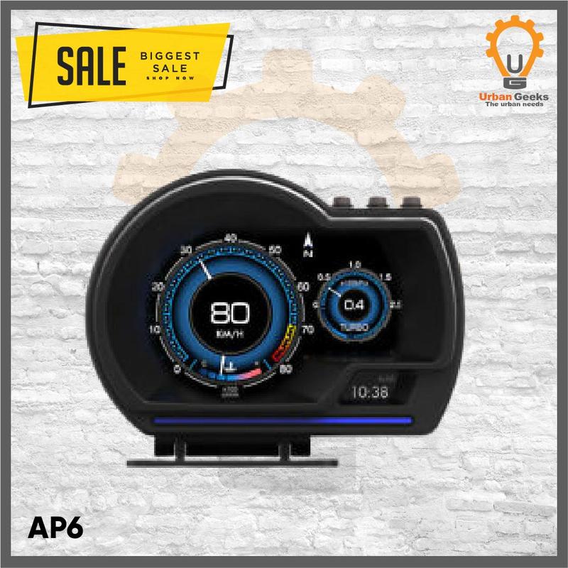 HUD P6 Display Car Windshield Speedometer Projector System - Shop ...