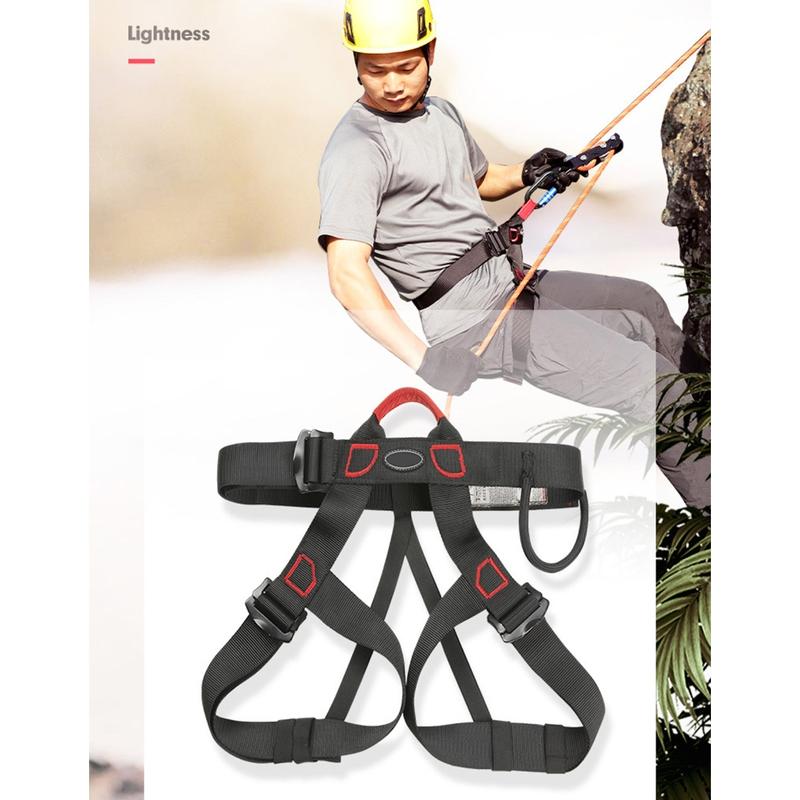 Half Body Safety Harness Waist Support Seat Belt Polyester Climbing ...