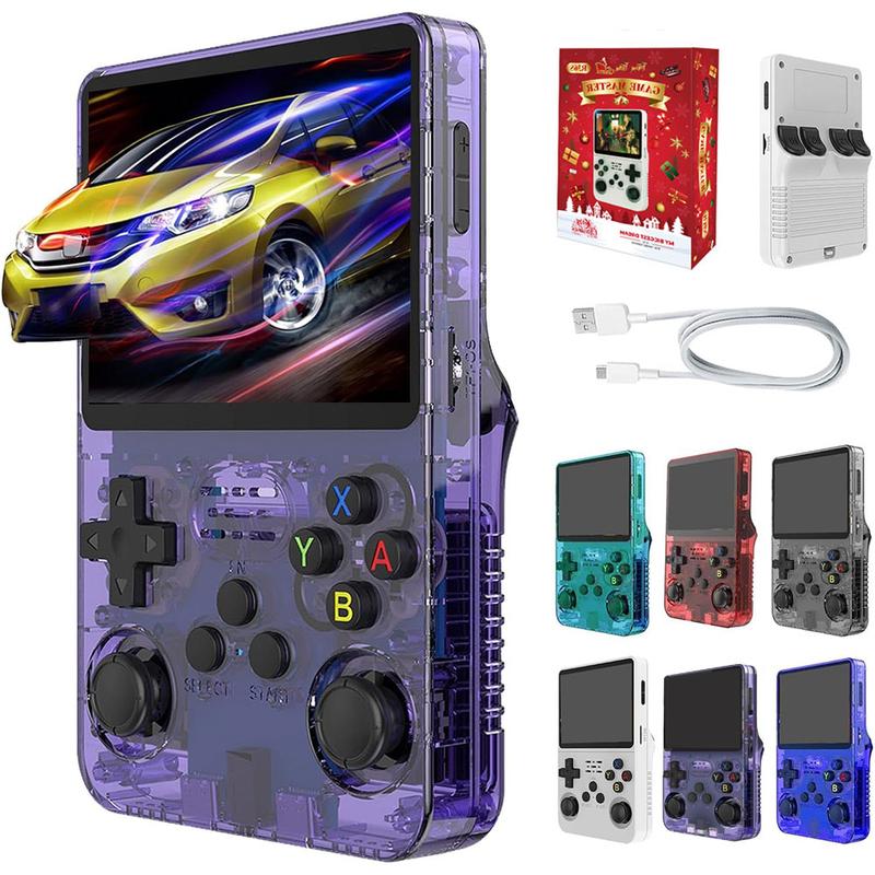WUDS R36S Handheld Game Console 15000+ Classic Games with 32G+64G ...
