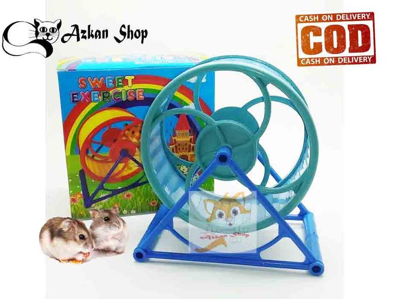 Kincir Roda Putar Mainan Hamster Rolling Sweet Exercise 8 - Shop ...