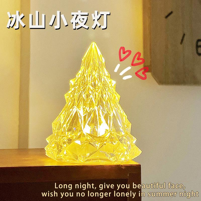 Lampu Malam, Reka Bentuk Gunung Ais, Gaya Ins, Lampu Gunung Salji ...