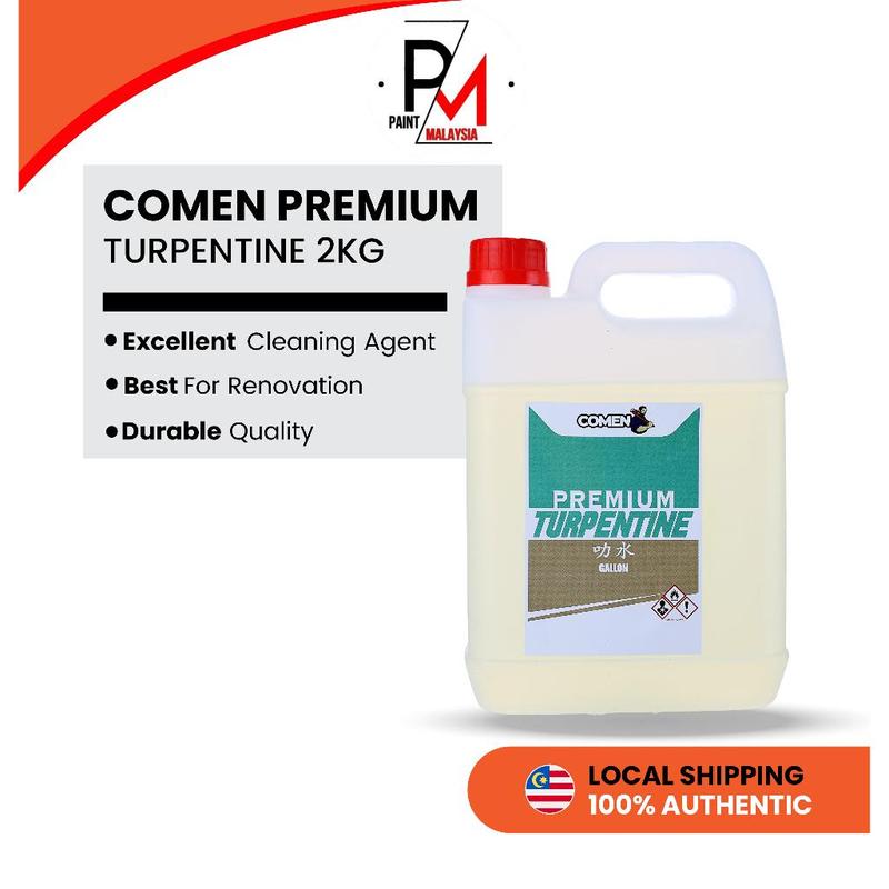 COMEN Premium Turpentine 2KG Turpentine Solvent Kerosene Painting ...
